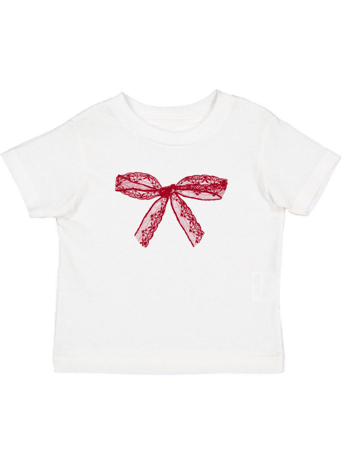 Lace Bow Tee – romanticblue