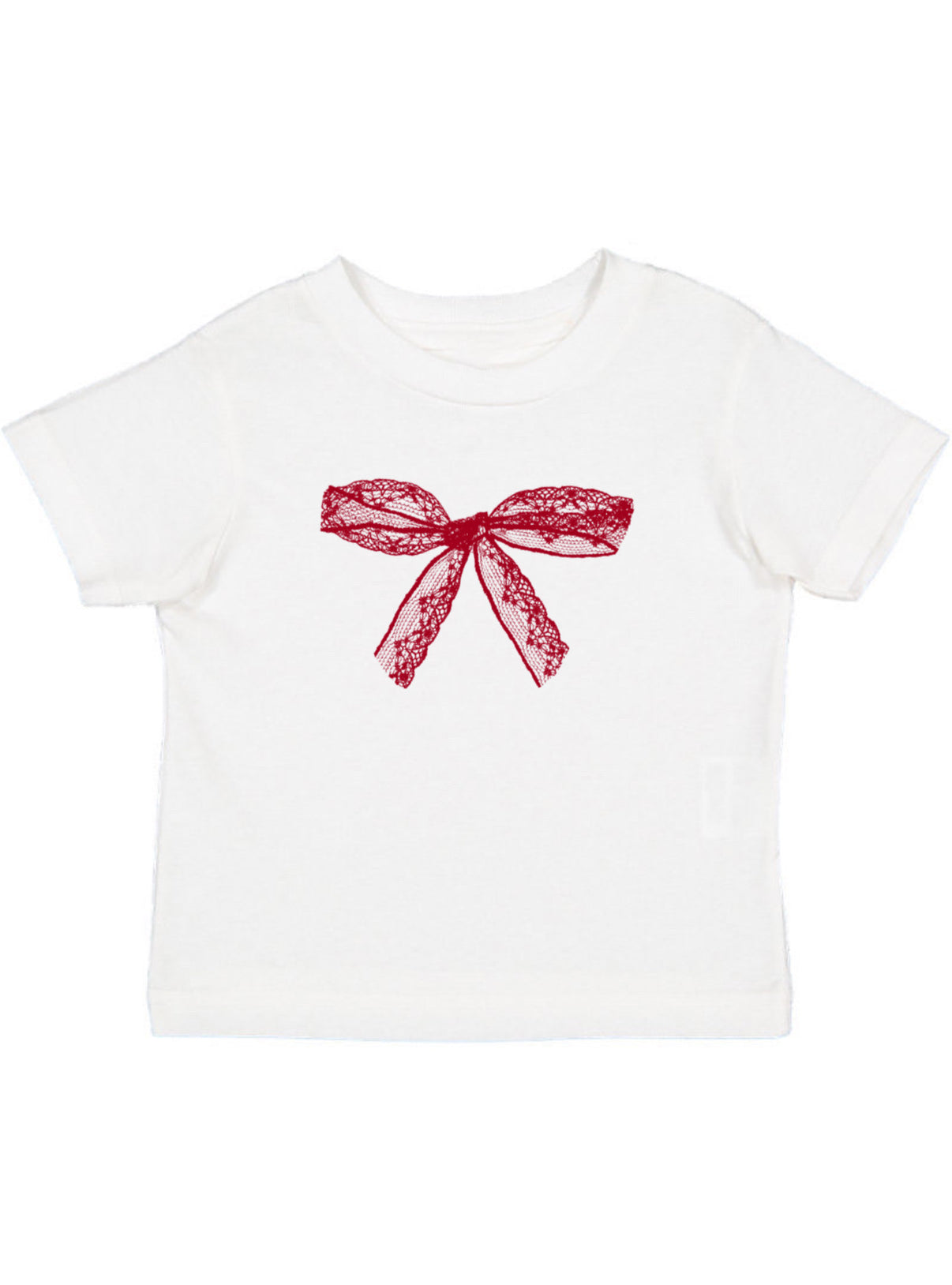 Lace Bow Tee – romanticblue