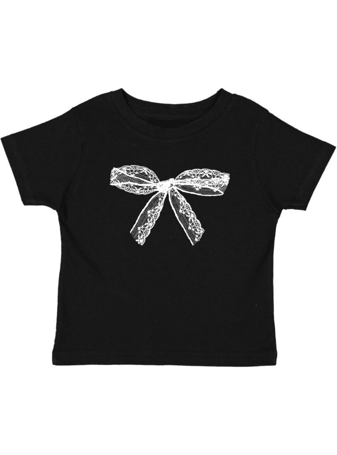 Lace Bow Tee – romanticblue