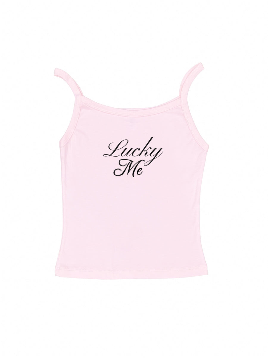 Lucky Me Tank – romanticblue